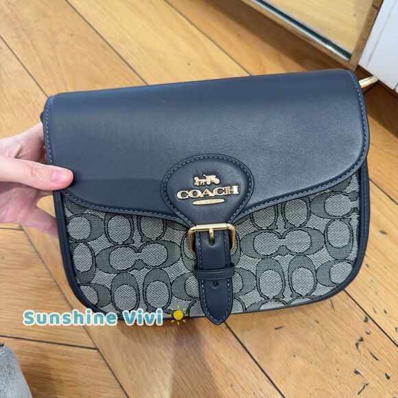 Coach | Bags | Nwt Coach Amelia Saddle Crossbody Bag In Signature ...